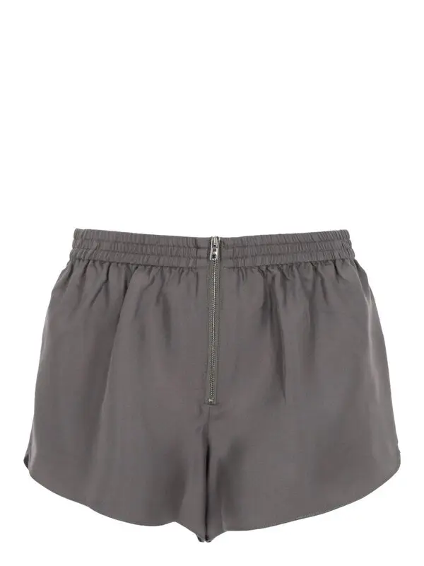 Alexander Wang Shorts With Zip - Grey