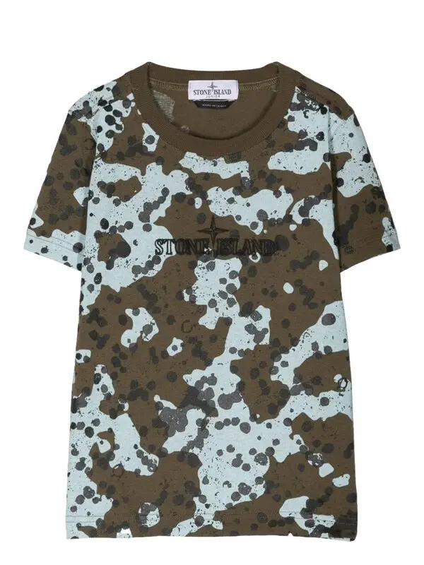 Stone Island Camo T-shirt - Multicolour