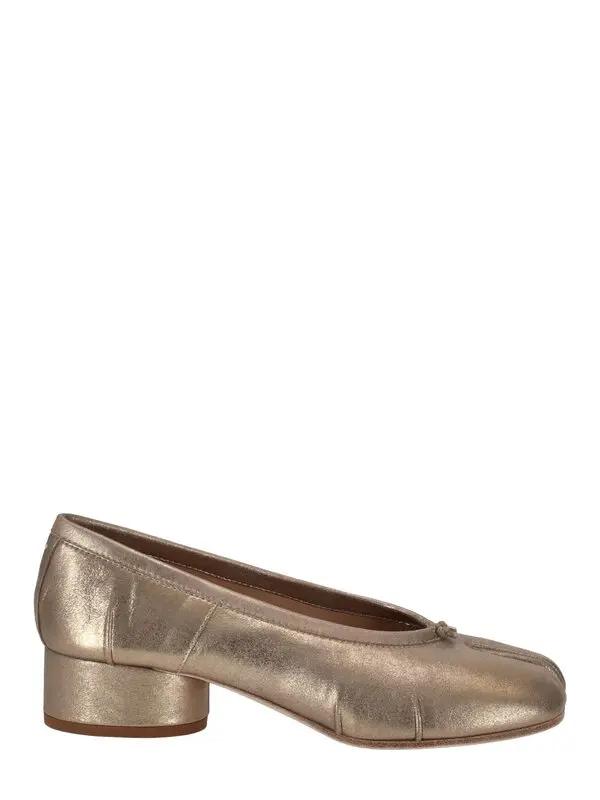 MAISON MARGIELA Ballet Shoe - Cream/gold