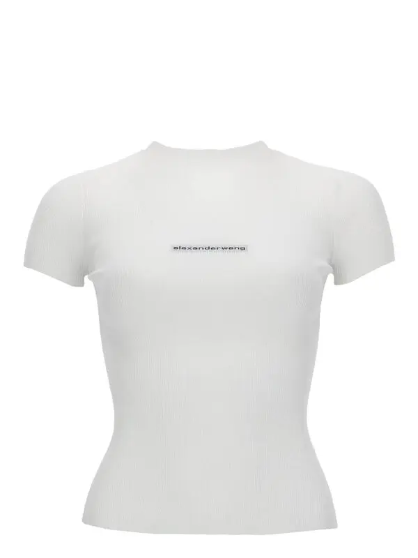 Alexander Wang Tops With Logo - White