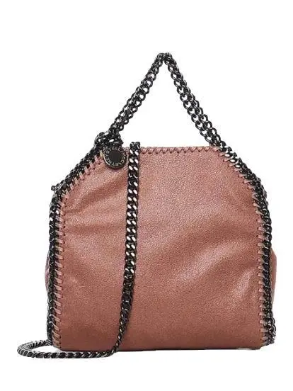 Stella McCartney Mini Tote With Chain Strap - Sienna