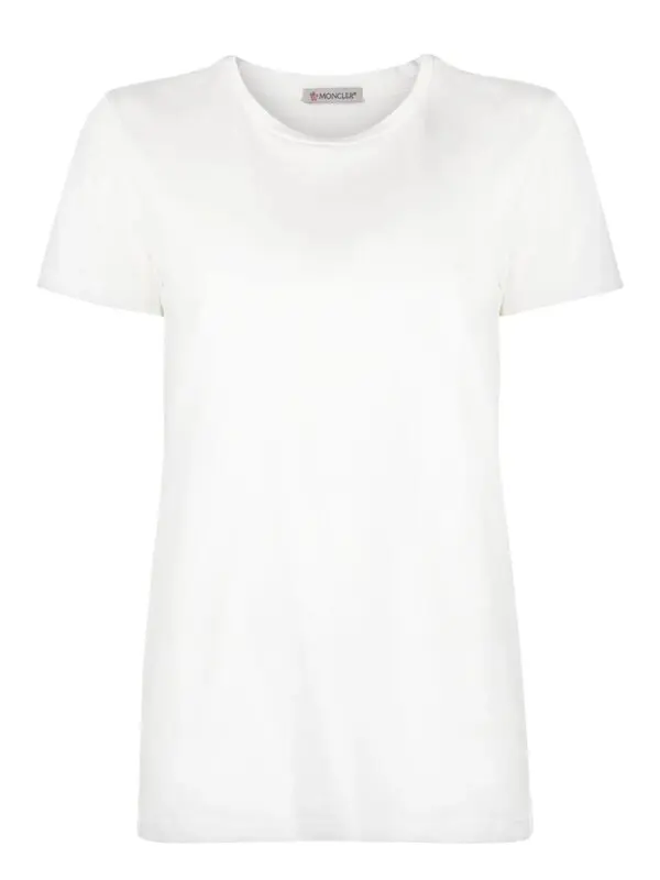 Moncler Crew Neck T-shirt - Natural