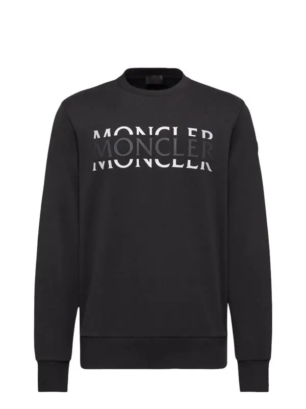 Moncler Crewneck Sweatshirt - Black