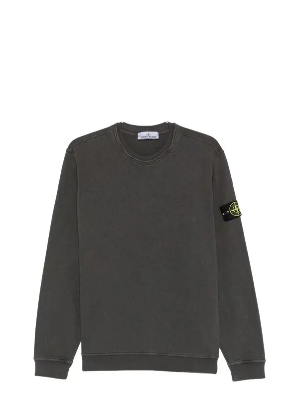 Stone Island Cotton Crewneck Sweatshirt - Grey