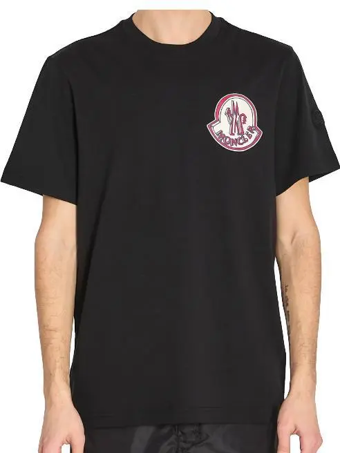 Moncler Ss T Shirt - Black