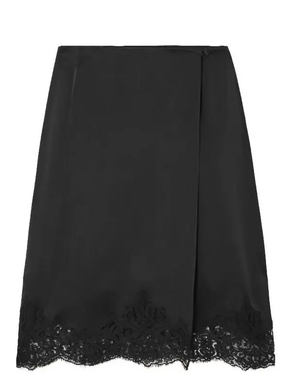 Stella McCartney Lace Skirt - Black