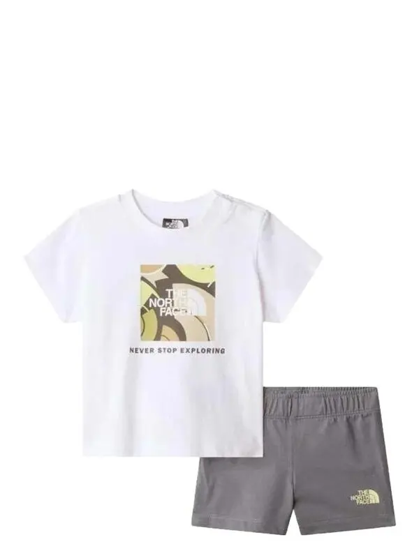 The North Face T-shirt And Bermuda Shorts Set - Multicolour