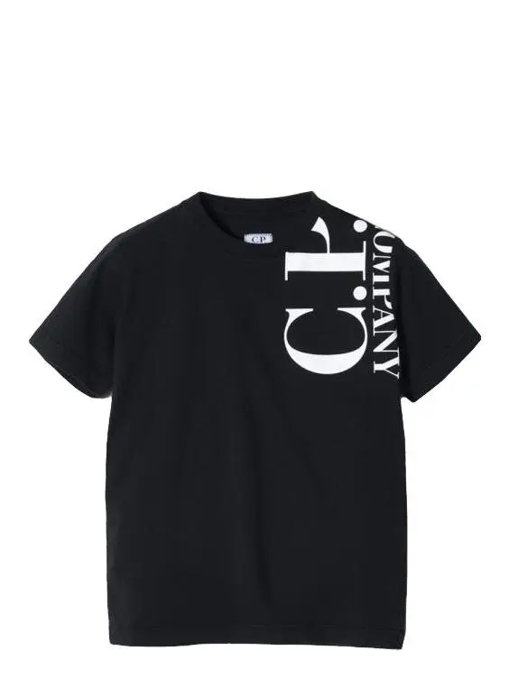 C.P. COMPANY Logo T-shirt - Black