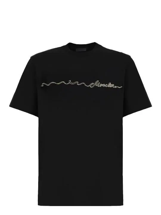 Moncler Short Sleeve T-shirt - Black