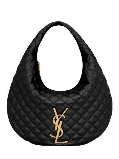 Saint Laurent Hobo Bag - Noir