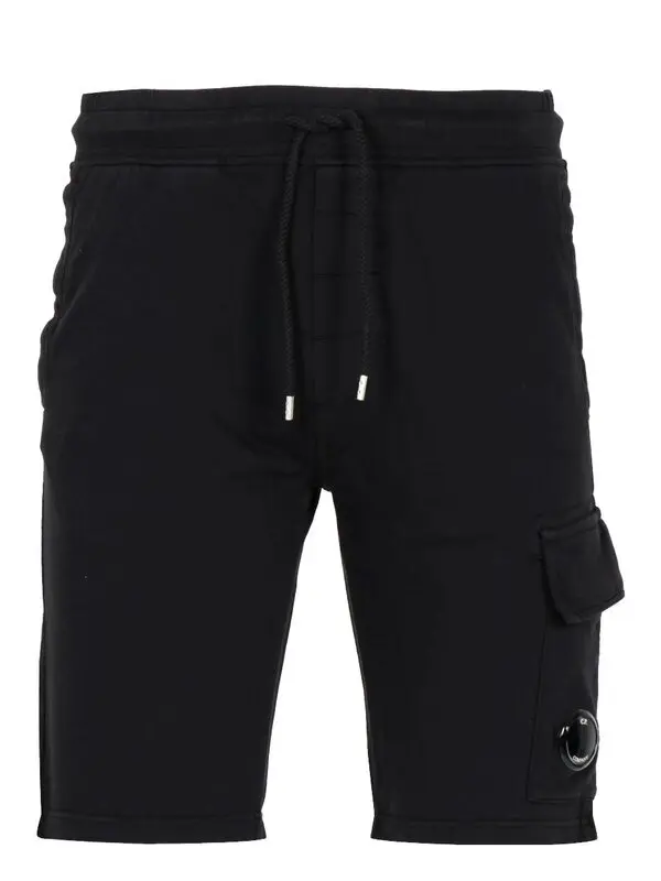 C.P. COMPANY Knit Shorts - Black