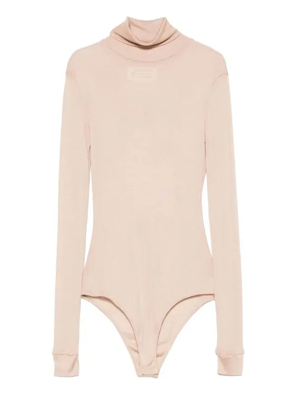 MAISON MARGIELA Four Stitch Logo Top - Nude