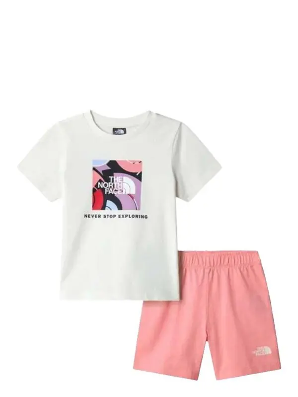 The North Face T-shirt And Bermuda Shorts Set - Multicolour