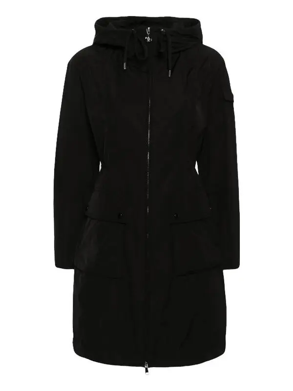 Moncler Laerte Long Parka - Black