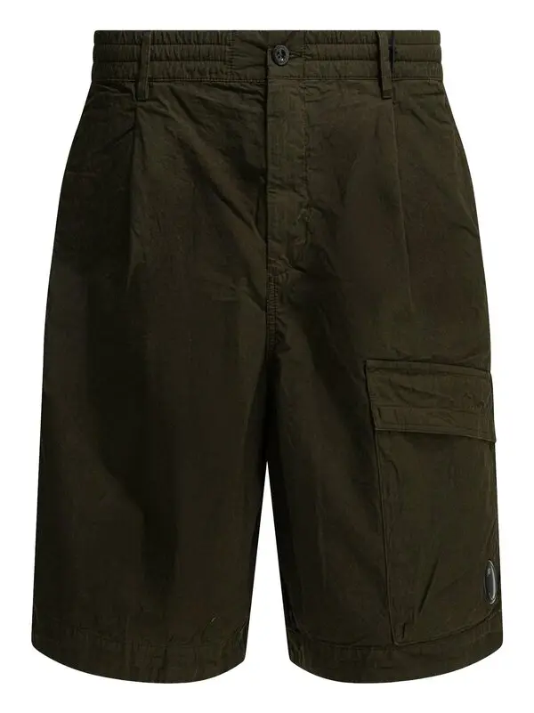 C.P. COMPANY Micro-reps Cargo Shorts - Green