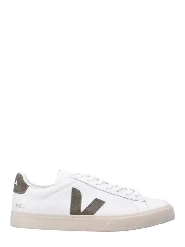 VEJA Campo Leather Sneakers - Extra-white Kaki