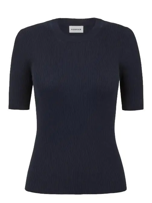 PAROSH Maglia M/c - Blu