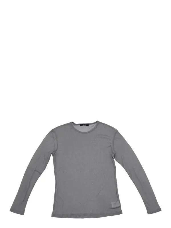 LA ROSE Long Sleeve T-shirt - Grey