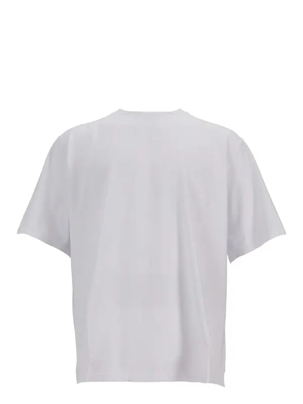 LA ROSE T Shirt Uomo Mezza Manica - Bianco
