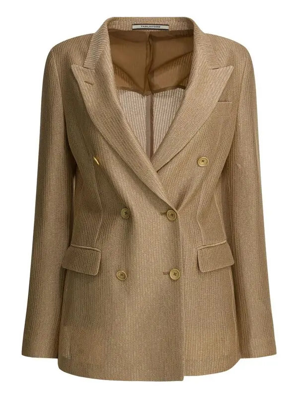Tagliatore Cotton Jacket - Beige