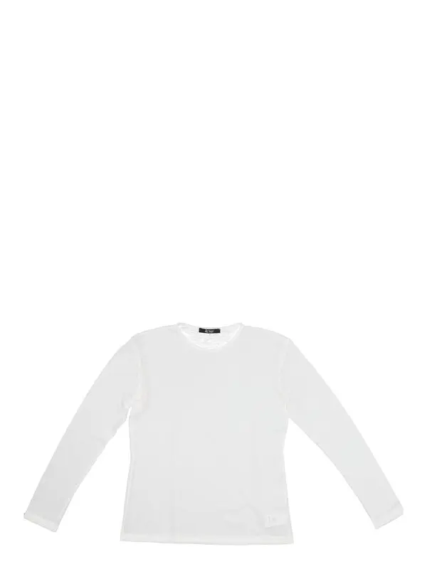 LA ROSE Long Sleeve T-shirt - White