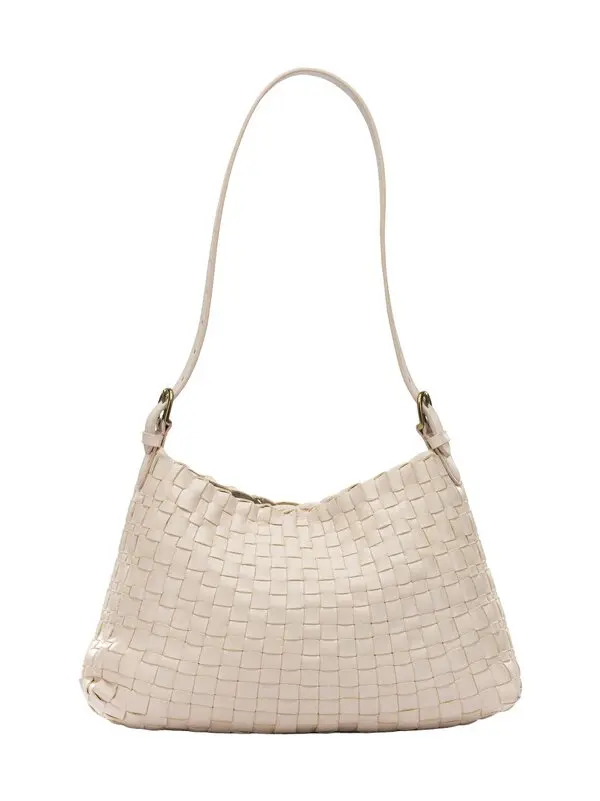 Dragon Diffusion Hobo Salvage Medium Shoulder Bag - Beige