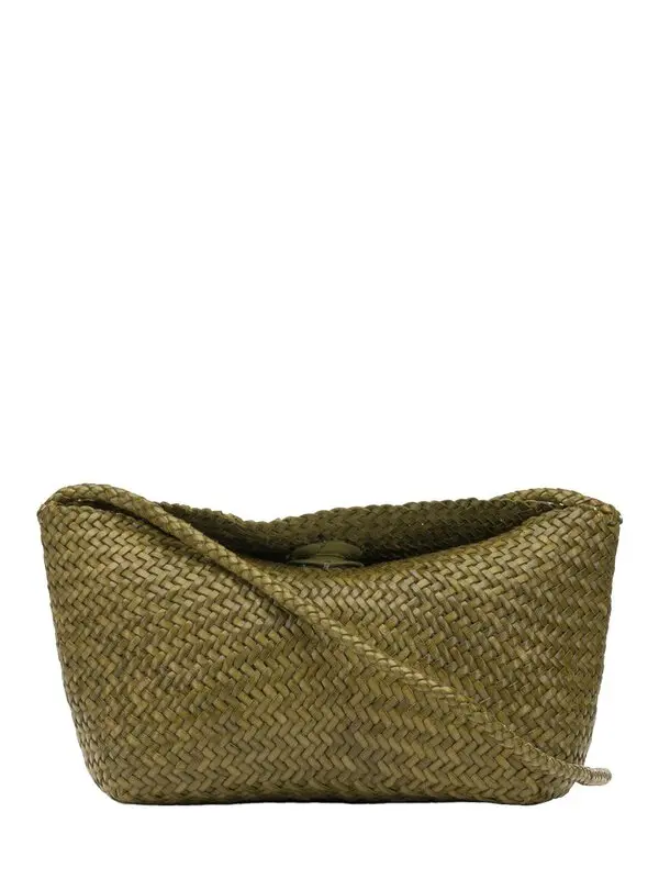 Dragon Diffusion Corsina Small Shoulder Bag - Green