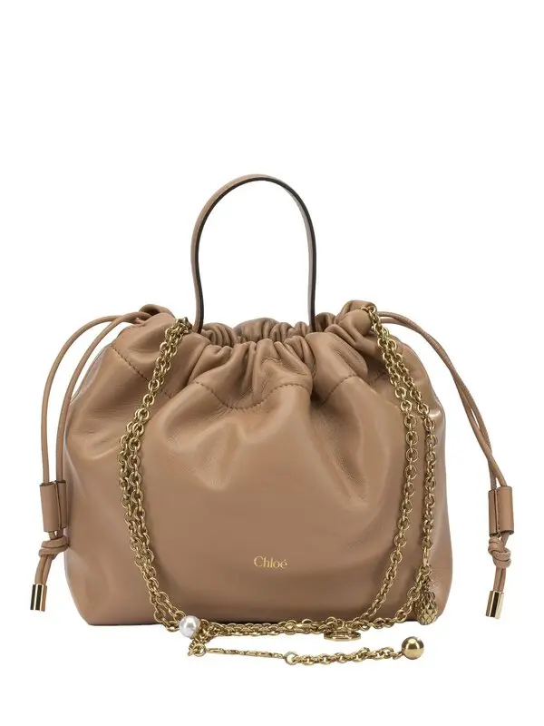 Chloé Icons' Small Shoulder Bag - Beige