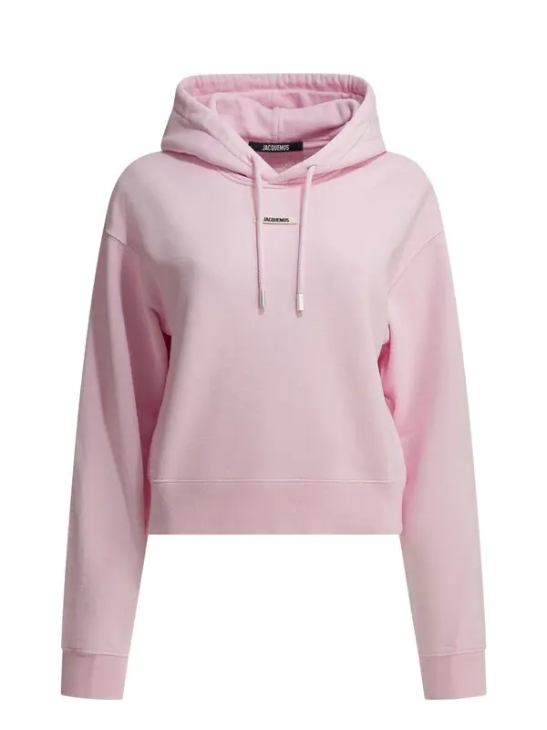 Jacquemus Gros Grain Hoodie - Pink