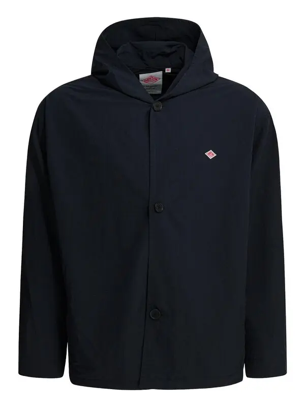 DANTON Lightweight Tusser Jacket - Blue