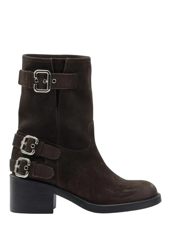 Chloé Dakota 60mm Ankle Boots - Brown