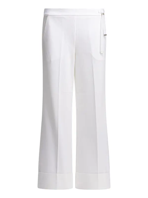 Herno Casual Cotton Pants - White