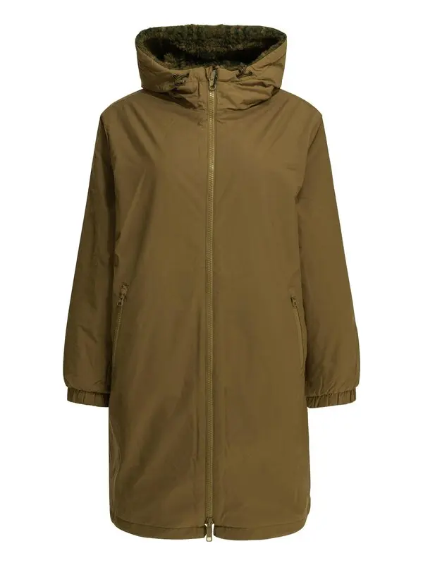 Filson Wooly Fleece Long Coat - Brown