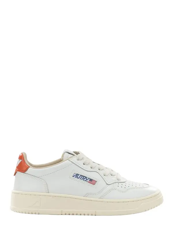 AUTRY Leather Low-top Sneakers - White