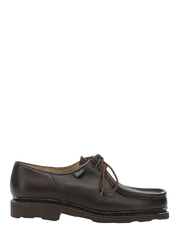 Paraboot Leather Lace-up Loafers - Brown
