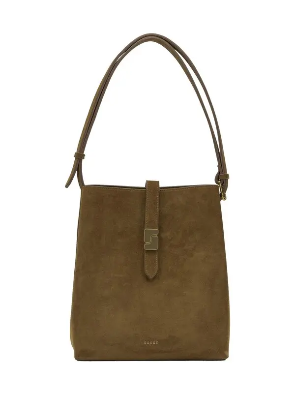 Soeur Bello Small Shoulder Bag - Brown