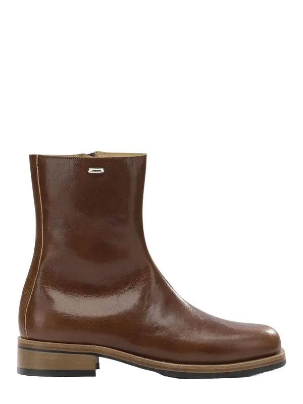 Our Legacy Camion Zip-up Boots - Brown