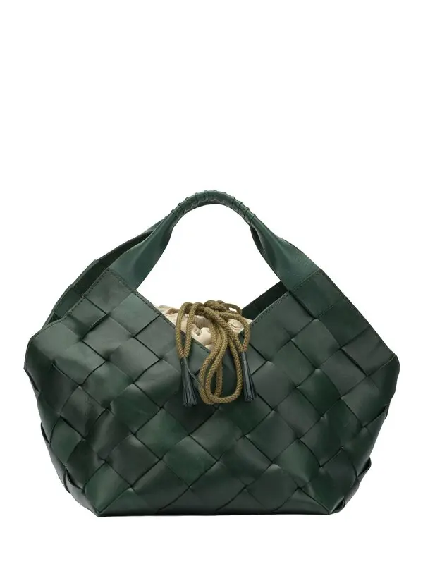 Dragon Diffusion Botteghe Small Handbag - Green