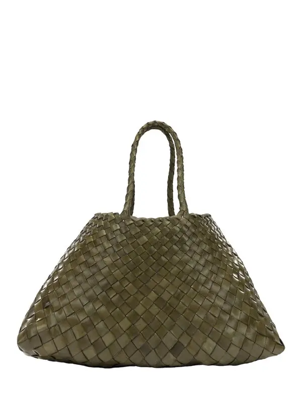 Dragon Diffusion Santa Croce Medium Handbag - Green