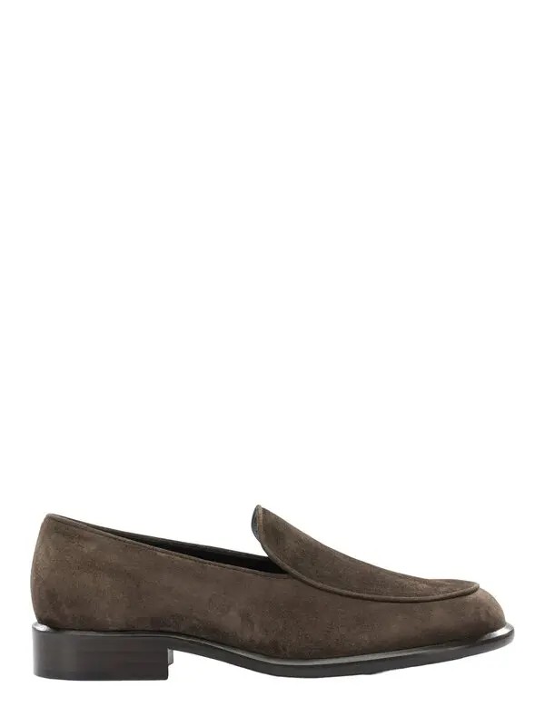 Khaite Miles Loafers - Brown