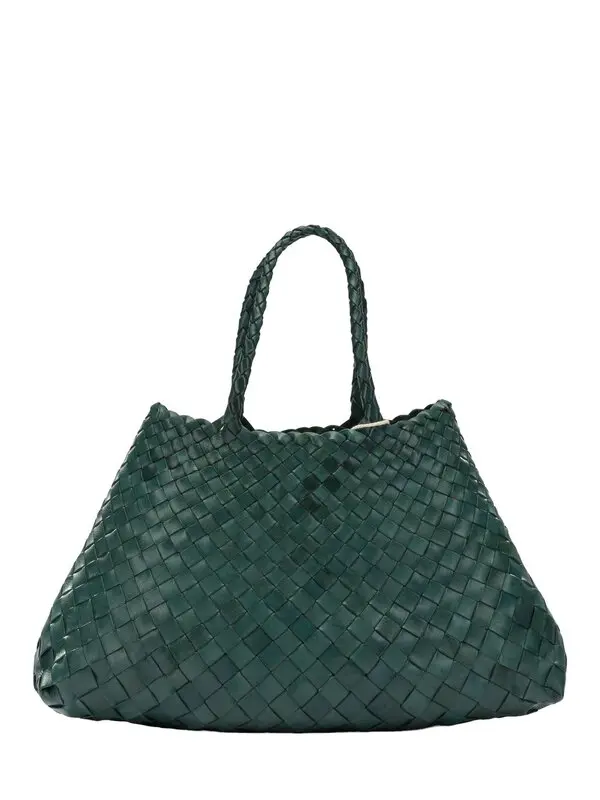 Dragon Diffusion Santa Croce Medium Handbag - Green