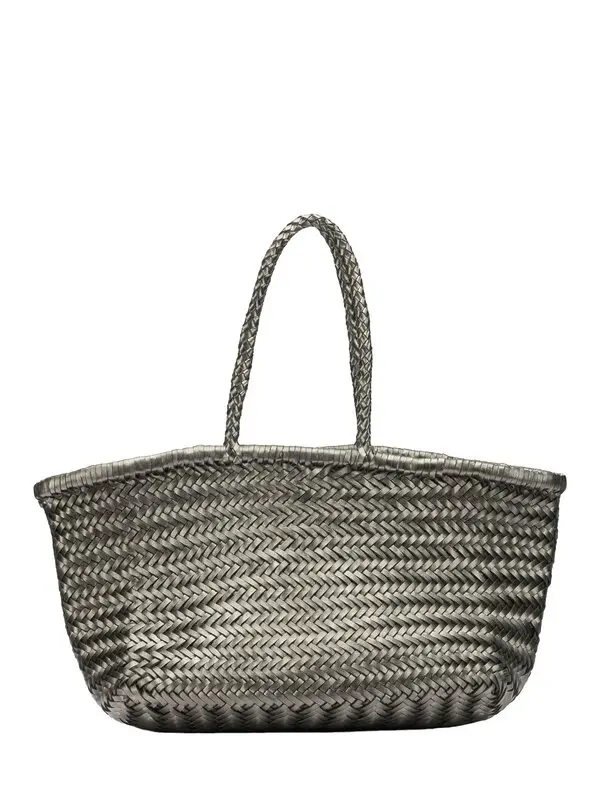 Dragon Diffusion Triple Jump Medium Shoulder Bag - Silver
