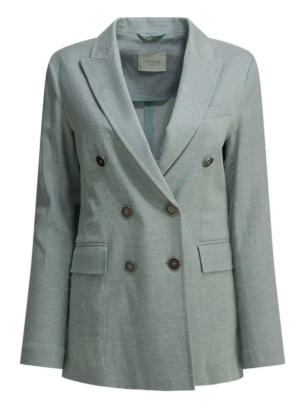 CIRCOLO 1901 Jackets & Coats - Light Blue
