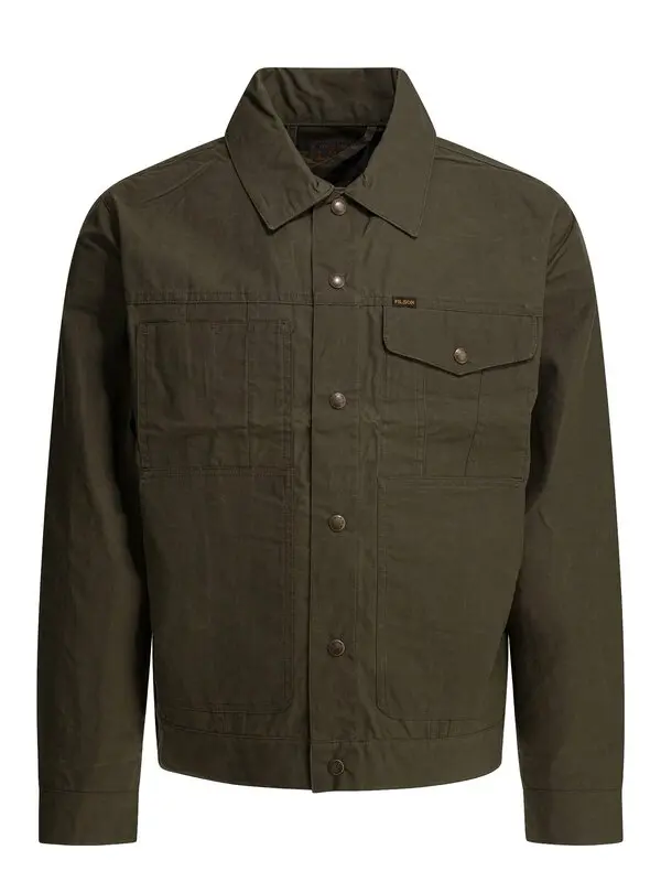 Filson Ranger Short Cruiser Overshirt Jacket - Green