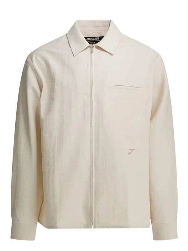 Jacquemus Mecano' Workwear Shirt - White