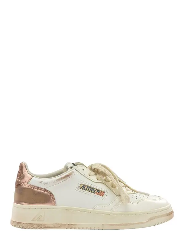 AUTRY Medalist Low Super Vintage Low Top Sneakers - White