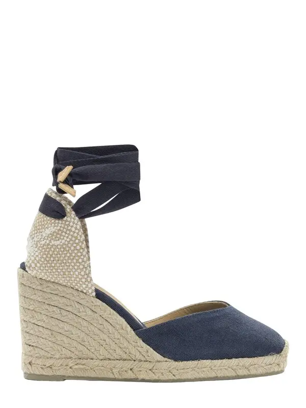 CastaÑer Heeled Espadrilles - Blue