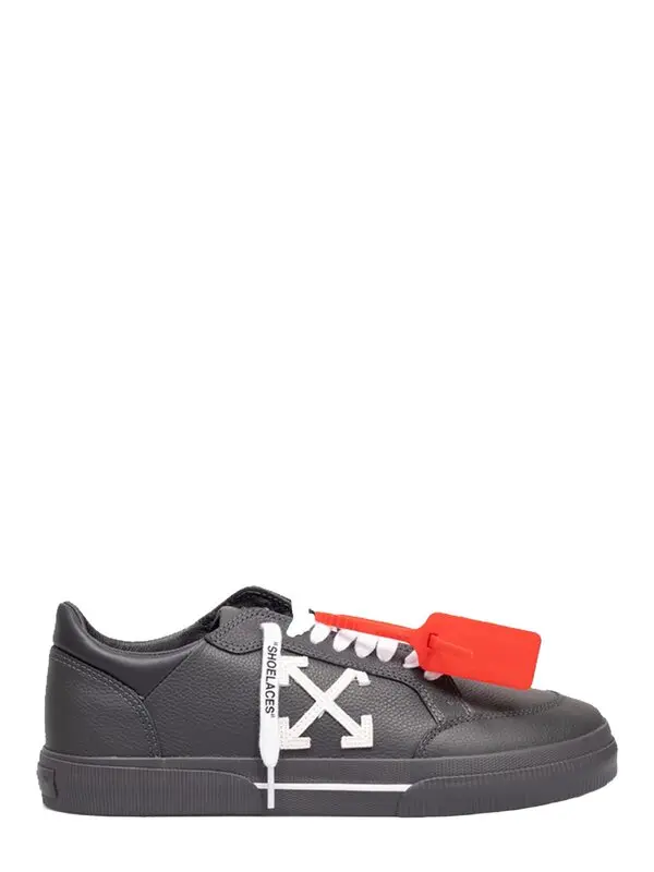 Off-White Vulcanized Low Sneakers - Gray