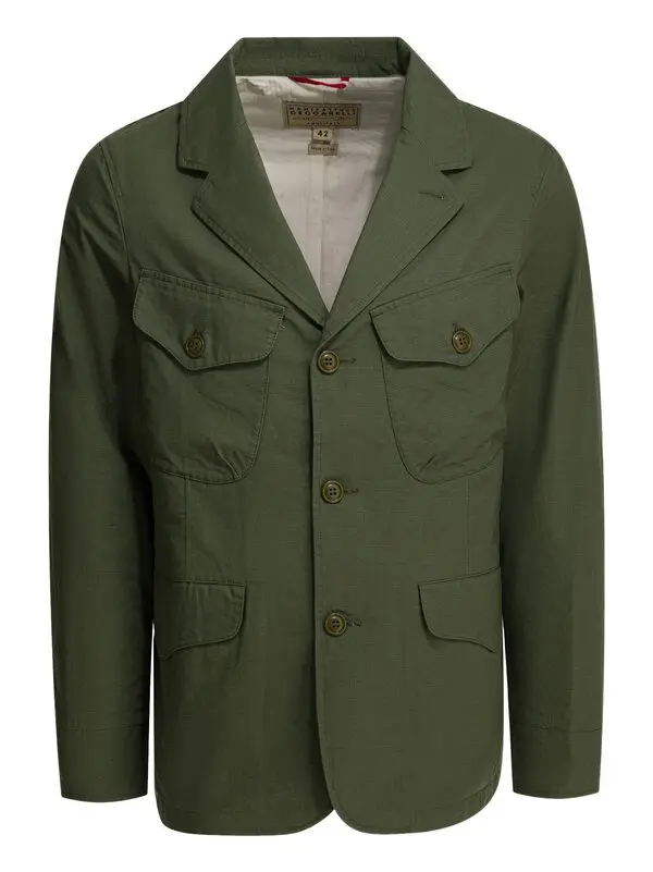 MANIFATTURA CECCARELLI Bush Lightweight Jacket - Green