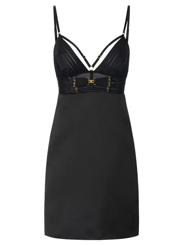 Elisabetta Franchi Mini Dress - Black